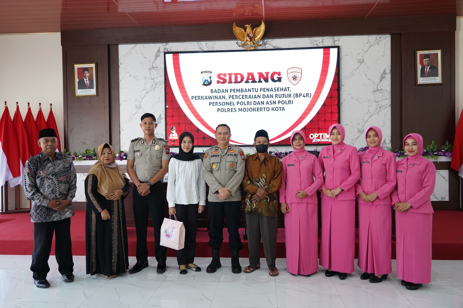 Polresta Mojokerto Gelar Sidang BP4R Pernikahan Personel Polri ...